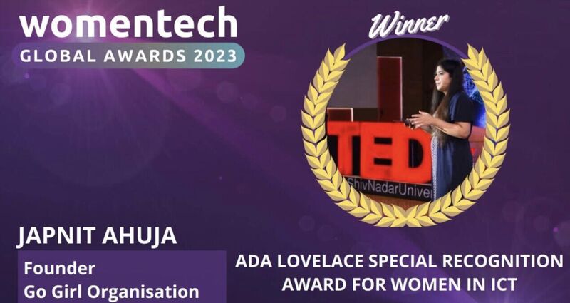 Japnit Ahuja Wins Ada Lovelace Special Recognition Award for Women in ICT – Software Engineering ...